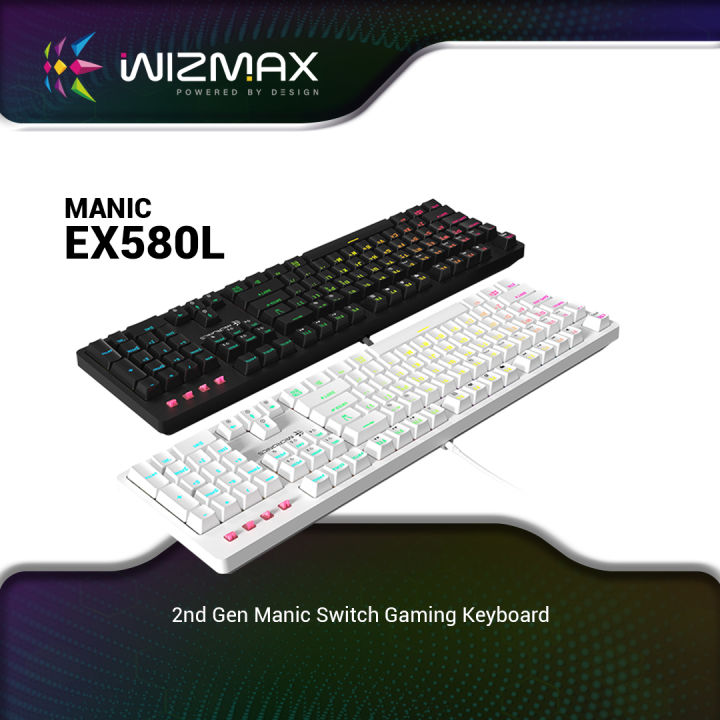 Manic EX580L Gaming Mechanical Keyboard | Lazada PH