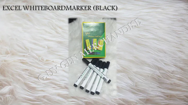 EXCEL WHITEBOARD MARKER (bLACK) | Lazada PH