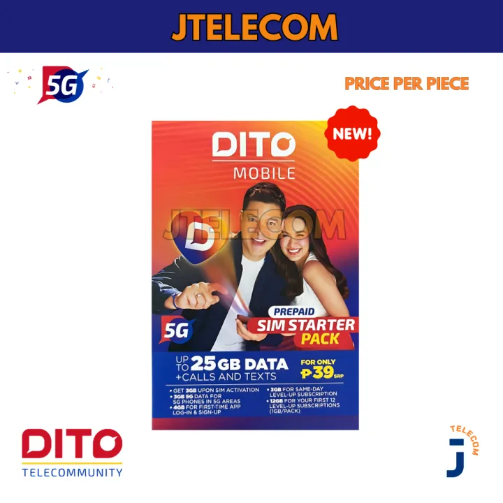 Dito Sim Card 5G Sealed Long Expiry | Lazada PH