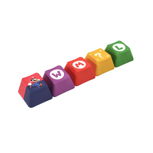 Dye Sublimation Gamer Mechanical Keyboard PBT Keycap CMYK OEM Profile ...