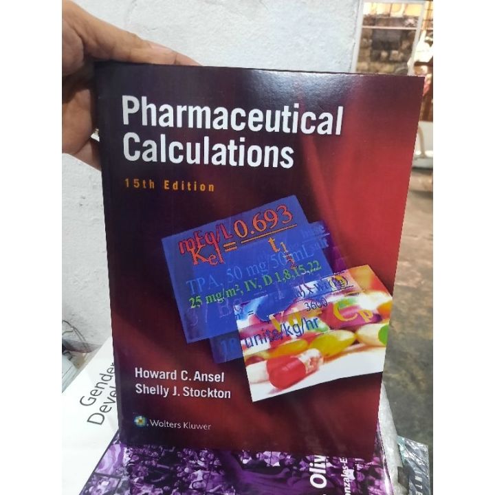 Pharmaceutical Calculations Ansel 15th Colored Edition | Lazada PH
