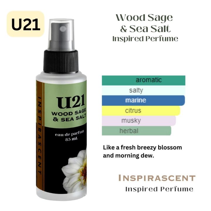 J.M. WOOD SAGE & SEA SALT 85 mL, 25% Oil-Based | Lazada PH