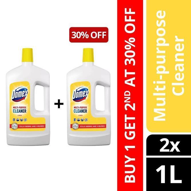 Buy 1 Domex Multi-Purpose Cleaner Lemon 1L, Get 2nd at 30% off | Lazada PH