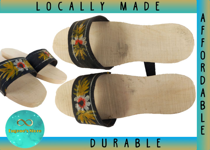 EUGENE'S Wooden Slippers/Clogs (BAKYA) | Lazada PH