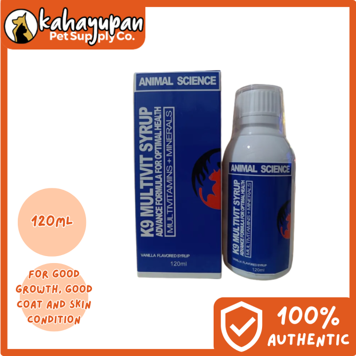 Animal Science K9 Multivit Syrup Advance Formula for Optimal Health ...