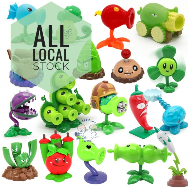 Plants vs Zombies Toy Original Mini Figures Action 植物大战僵尸🇲🇾 LOCAL STOCK ...
