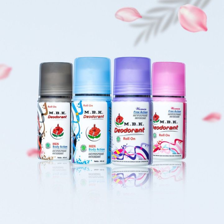MBK Deodorant Roll On Women | Men 40 ML / MBK Deodorant | Lazada Indonesia
