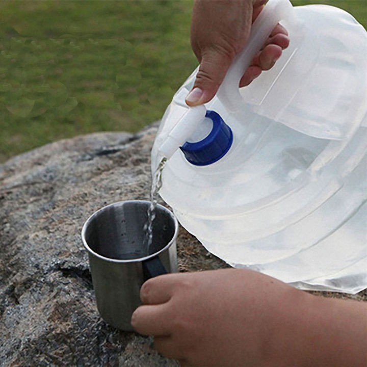 Water tank -Jerigen lipat 5 liter -water carrier - Tempat air Camping ...