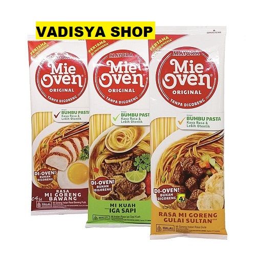 MIE OVEN MI INSTAN VIRAL GORENG BAWANG GULAI SULTAN & KUAH IGA SAPI ...