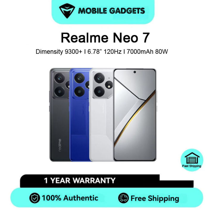 Unlocked Realme NEO 7 5G Smartphone MediaTek Dimensity 9300+ Realme NEO7 | Lazada PH