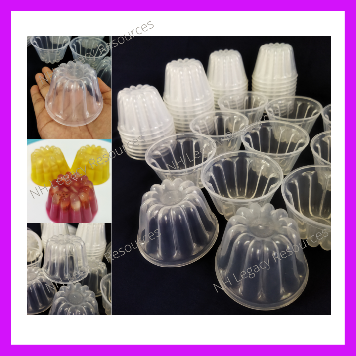 Acuan Puding Agar Agar Acuan Cantik Acuan Bunga Acuan Plastik Plastic Mold Acuan Jelly Jelly ...