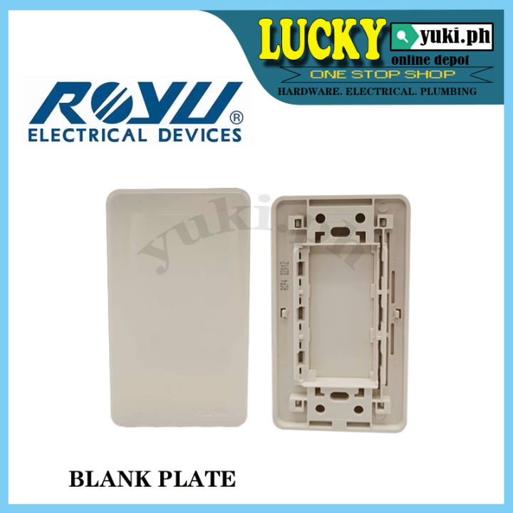 LY0839 ROYU BLANK PLATE RCP4 | Lazada PH