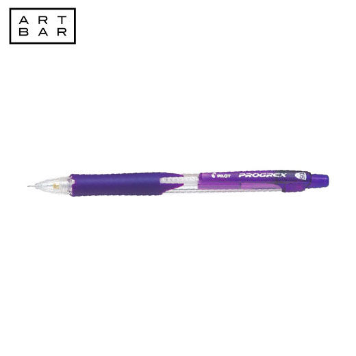 Pilot Mechanical Pencil Progrex With Rubber Grip 0.5mm, Violet H125C-SL ...