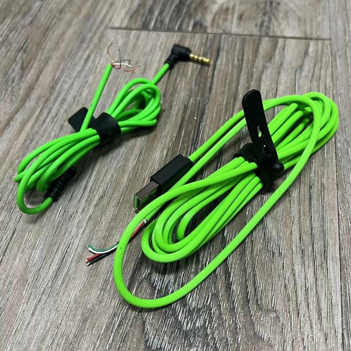 Original Replacement cables for Razer V2 X / V2 PRO headphone 3.5mm ...