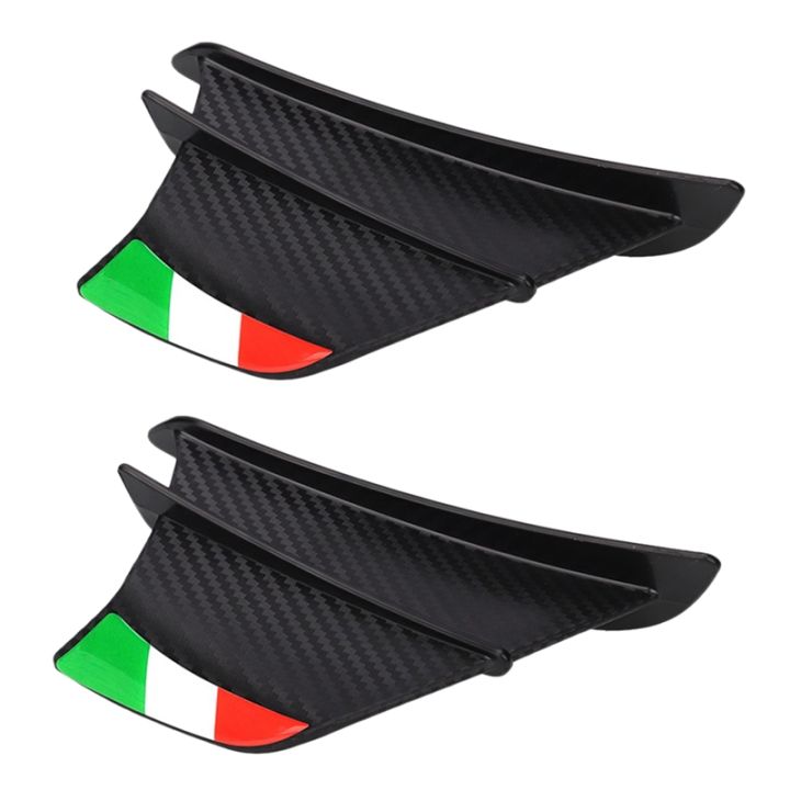 Motorcycle Winglet Aerodynamic Wing Kit Spoiler Motorcycle Wind Flow ...