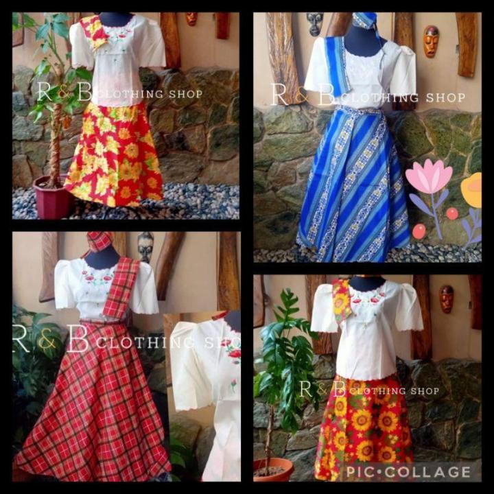 ADULT Filipiniana/ Kimona terno // Maria Clara terno High Quality ...