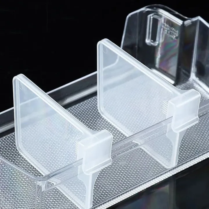 【Clementty】 10 Pcs Refrigerator Partition Board Storage Retractable ...
