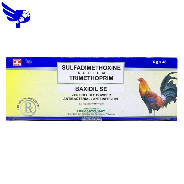 BAXIDIL SE 6g (sold per 10 sachet) - THUNDERBIRD - for Gamefowl ...