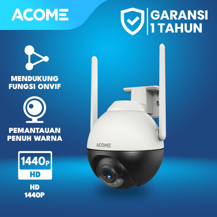 ACOME IoT Color Night Vision PTZ 4MP Camera APC32 outdoor IP65 Tahan ...