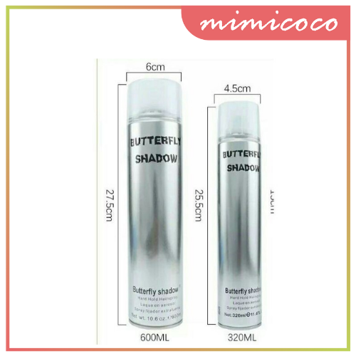 Butterfly Hair Spray 600ml/320ml | Lazada
