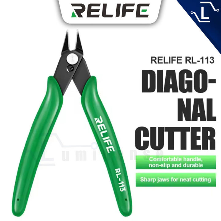 [Luminense] Relife Cutter Wire Cutter Diagonal Cutter Tang Cutter Flush ...