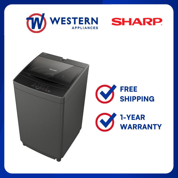 Sharp ESJX105A9 10.5kg Inverter, Fully Automatic Top Load Washing ...