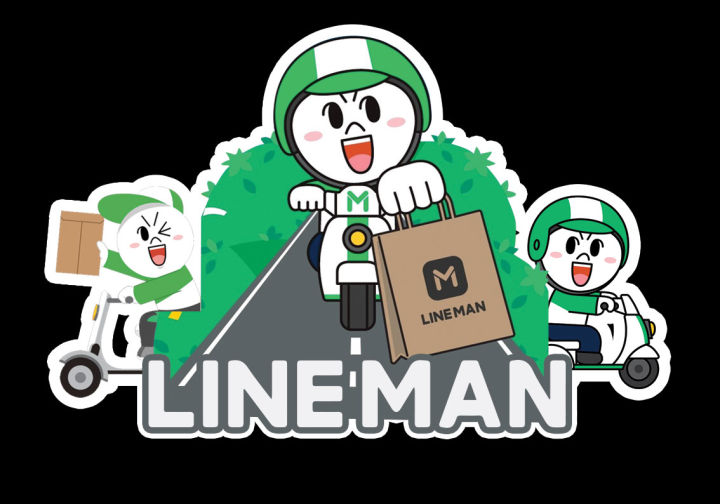 สติ๊กเกอร์ ปริ้น line man ติดกระเป๋า | Lazada.co.th