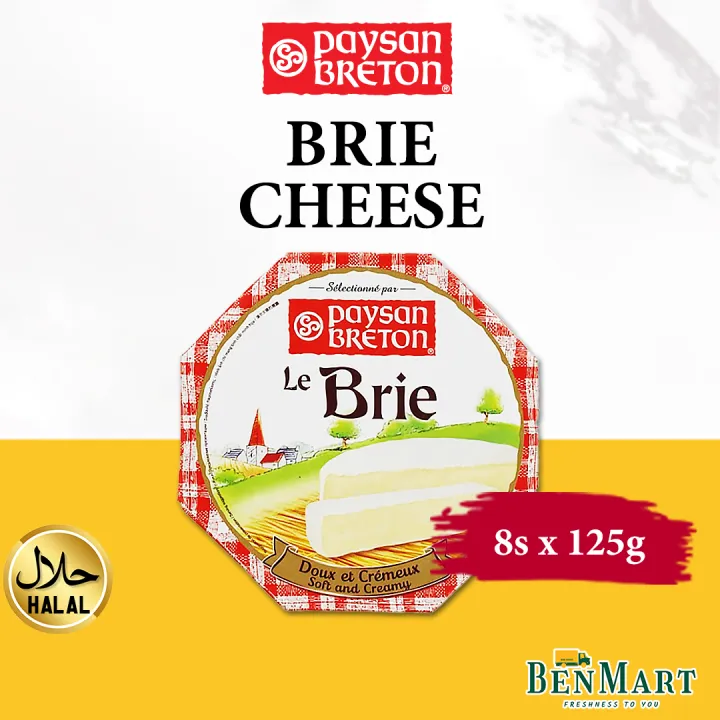 [BenMart Chill] Paysan Breton Brie Cheese 125g - Halal - France ...
