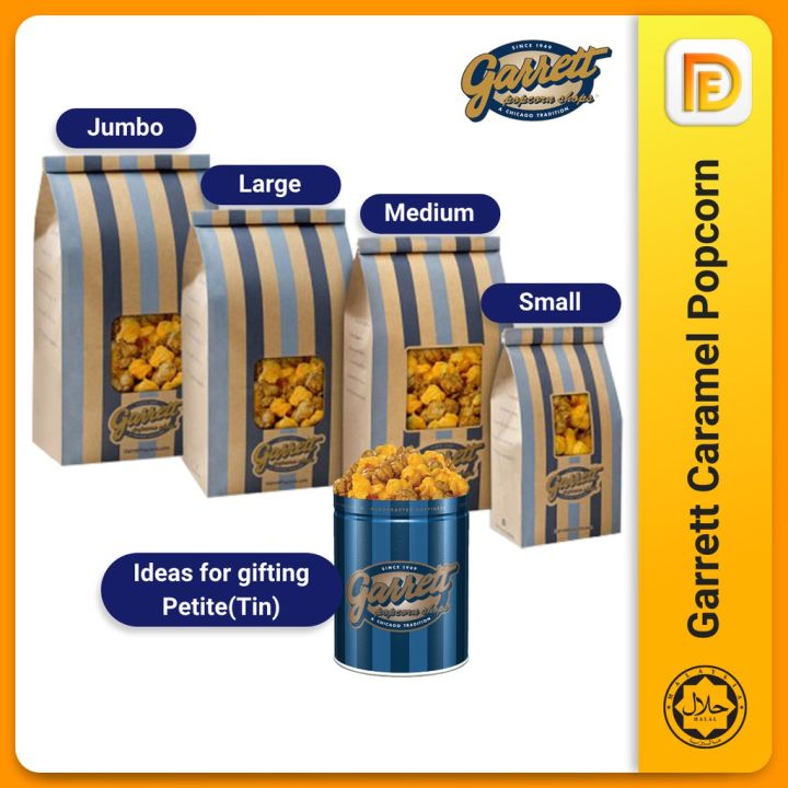 1030 Garrett Caramel Popcorn (ChicagoMix CheeseCorn CaramelCrisp Plain ...