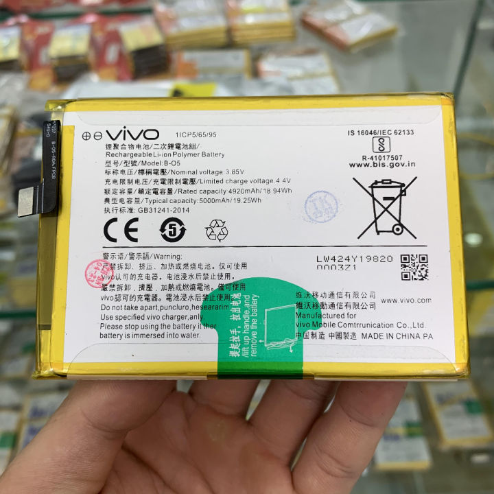 PIN VIVO Y20/ Y30/ Y12S /Y20S mã B05 (B-05)/ BO5 (B-O5), dung lượng ...