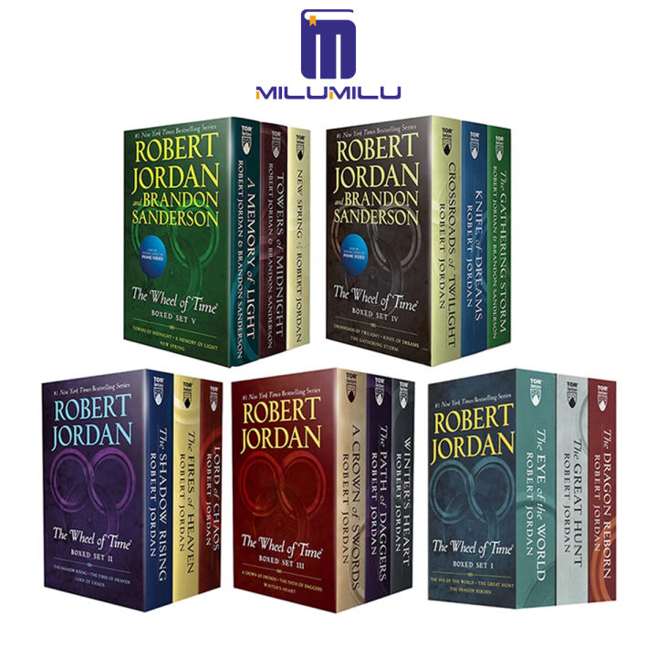 The Wheel of Time (Book: #1-15) The Eye of the World Paperback Original ...
