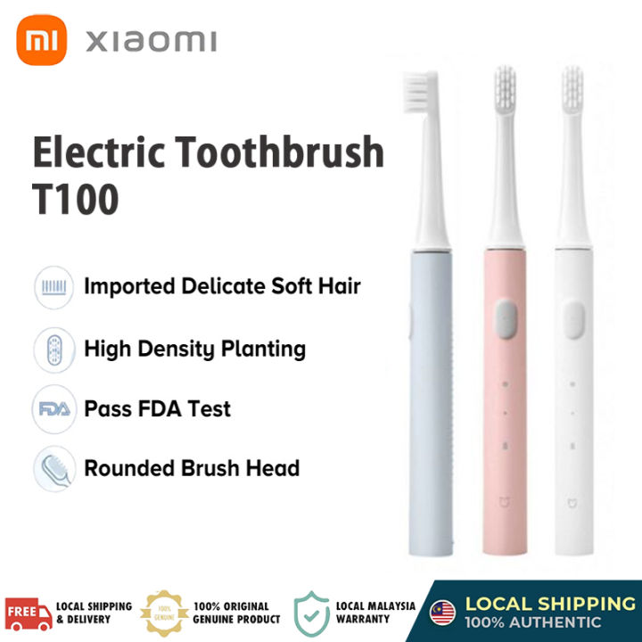 Xiaomi Sonic Electric Toothbrush T100 Replacement Head 3Pcs/pack Waterproof Gum Health ...