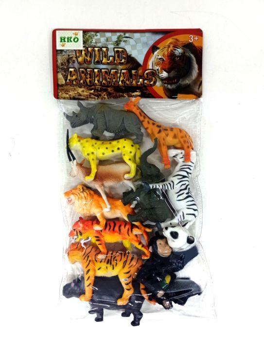 Mainan ANAK HEWAN KARET ATAU MAINAN WILD ANIMAL | Lazada Indonesia