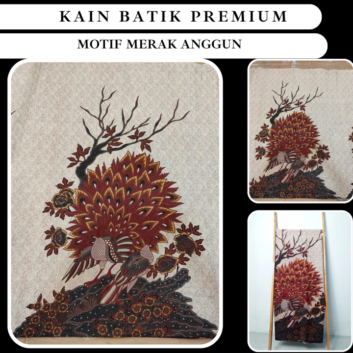 KAIN BATIK PREMIUM ASLI SOLO BAHAN KATUN HALUS TEBAL LEMBUT MOTIF ...