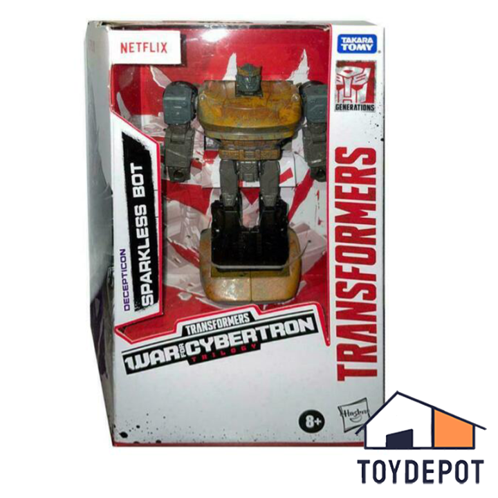 Transformers War for Cybertron (Netflix) Sparkless Bot | Lazada