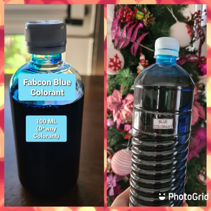 Fabric Conditioner,Extra Colorant,Fabcon Blue Colorant, Blue Fabcon ...