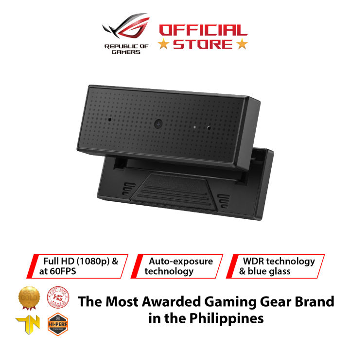 ROG Eye USB camera with Full HD 1080p streaming at 60fps, Face AE ...