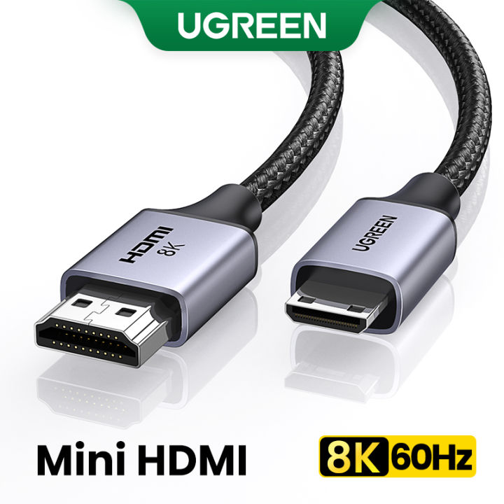 UGREEN 8K Micro HDMI to HDMI Mini HDMI to HDMI Ethernet Cable supports ...