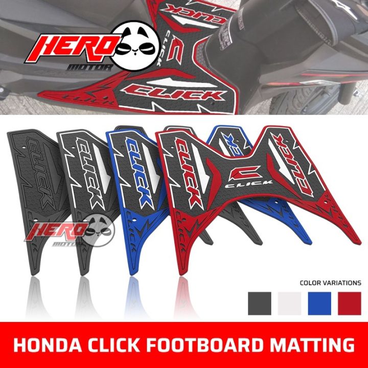 【COD】 Honda Click 125 150 Footboard Matting with Bolts Made in Thailand ...