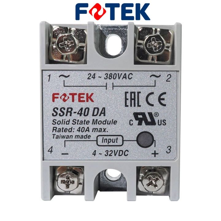 "FOTEK" Solid State Relay (SSR) 40DA, (SSR) 50DA SSR-40DA, SSR-50DA โซลิดสเตทรีเลย์ "FOTEK ...