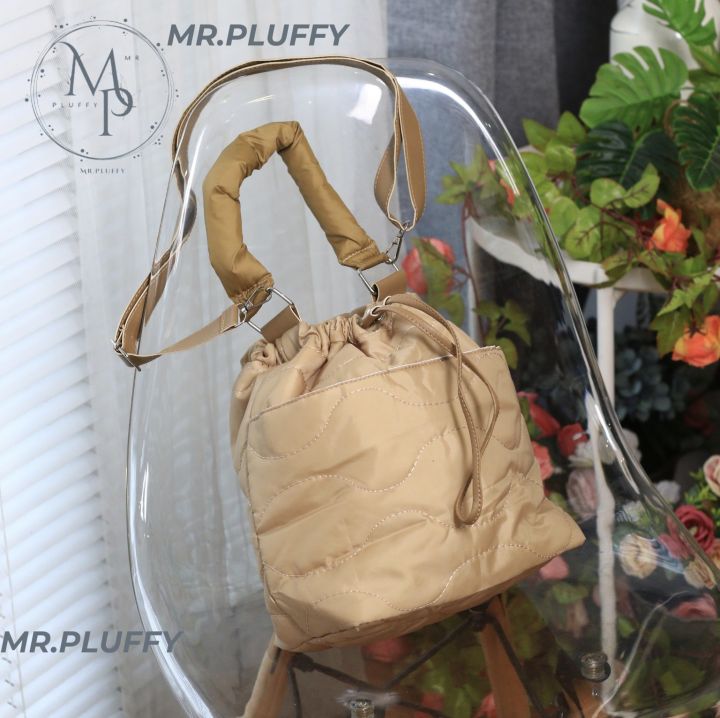 Mr.Pluffy - Puffy Bag HINARI Tas Selempang Serut Parasut Water Proof ...