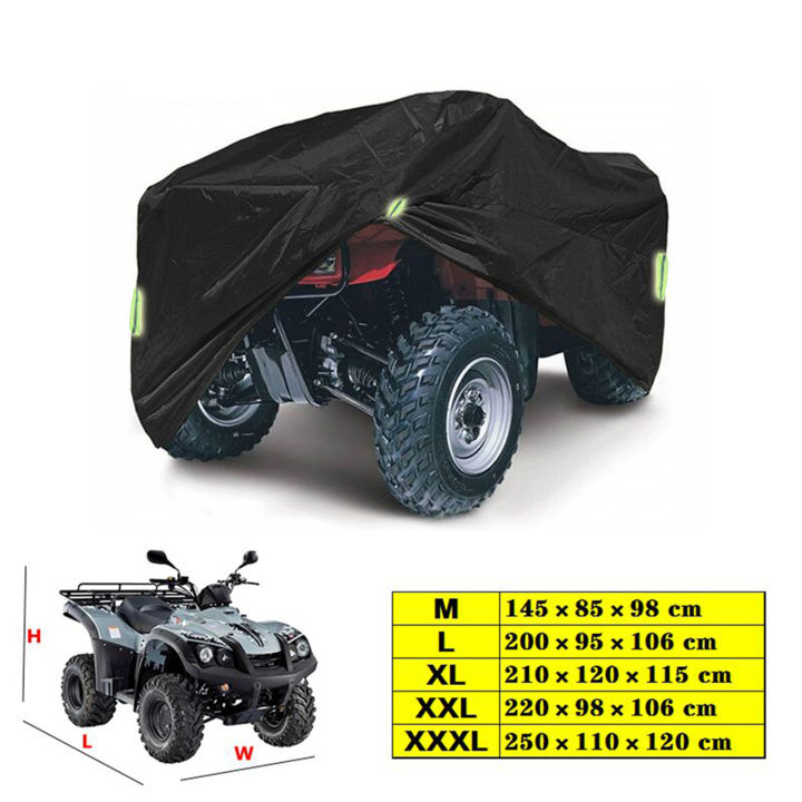 Universal Heavy Duty ATV ATC Cover 190T Rain Waterproof Dustproof Anti ...