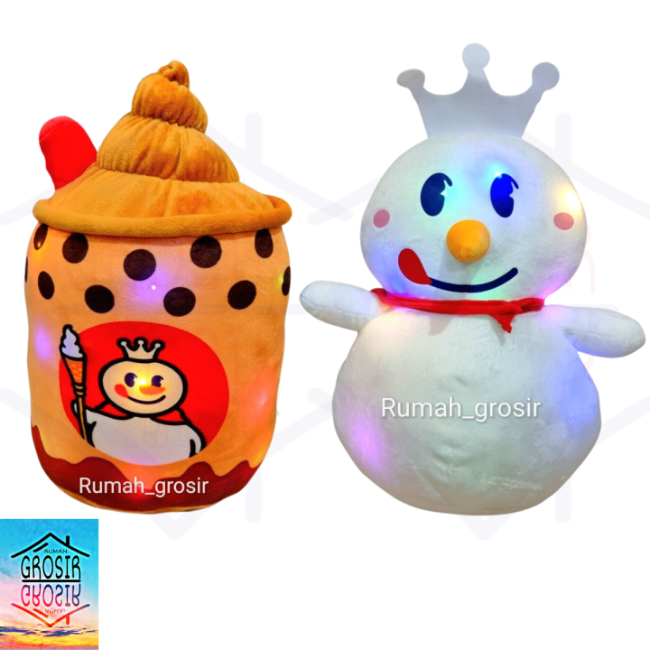 Boneka Mixue King Ukuran Besar Atau Boba Ice Cream Mixue Sundae ...