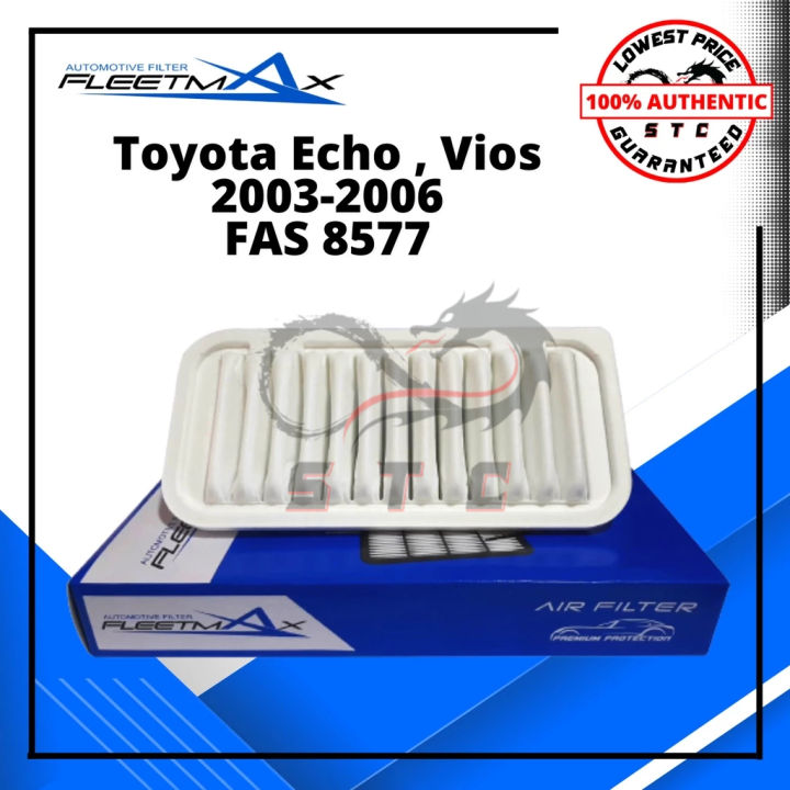 2024 FLEETMAX AIR FILTER FOR TOYOTA ECHO 2001-03,TOYOTA VIOS 2003-06 ...