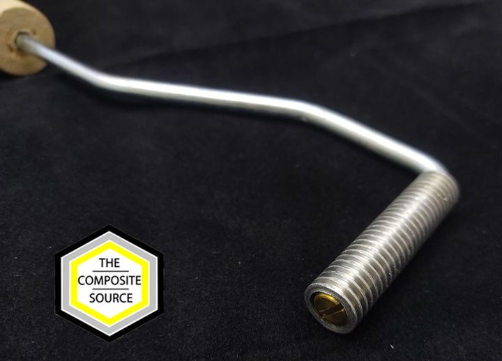 2 Inch 50mm Aluminum Composite Fiberglass Laminating Fin Roller Tool ...