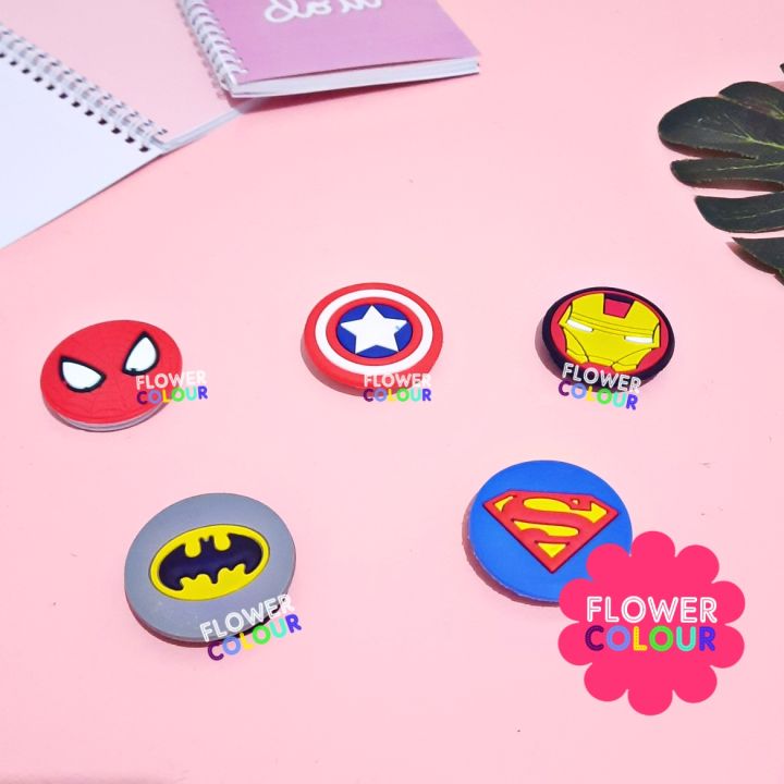POP SOCKET KARAKTER SPIDERMAN / IRONMAN / BATMAN / SUPERMAN / CAPTAIN ...