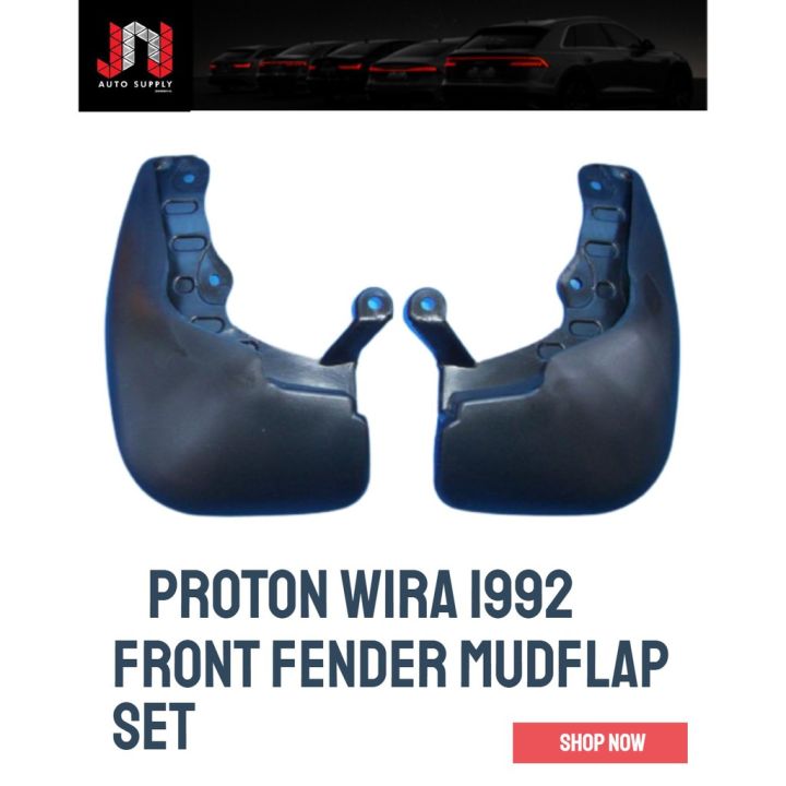 PROTON WIRA 1992 FRONT /REAR FENDER MUDFLAP SET | Lazada