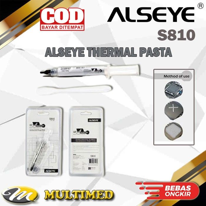 Thermal Pasta Processor Alseye S810 Thermal Paste Grease Silicone ...