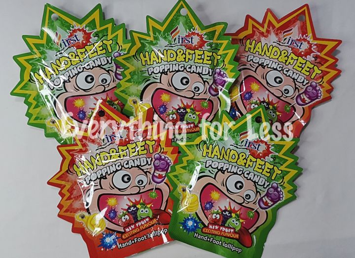 Hand and Feet Popping Candy 10grams Lootbag Fillers | Lazada PH