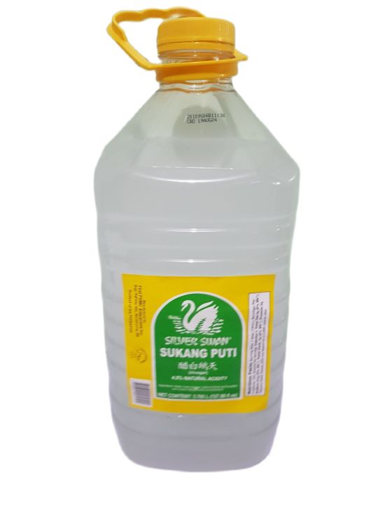 Silver Swan Sukang Puti (White Vinegar) (pack of 1 container x 1 Galon ...